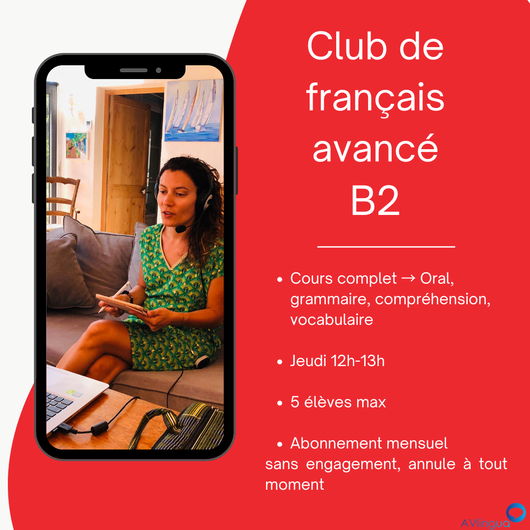 Club de français B2 (avancé)